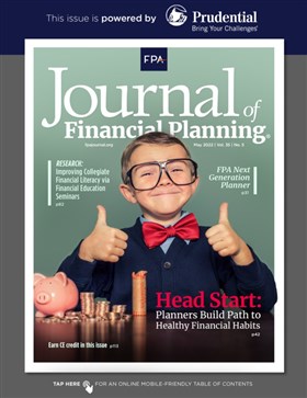Journal of Financial Planning OPEN SAMPLES and Emails