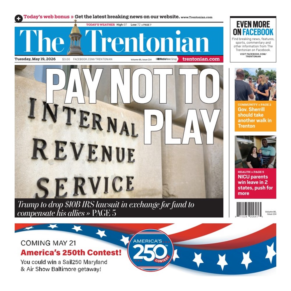 Your e-Edition is ready - The Trentonian
