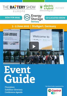 The Battery Show Europe 2025 Official Event Guide
