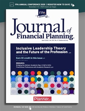 Journal of Financial Planning OPEN SAMPLES and Emails