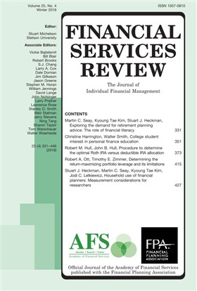 Financial Services Review APPS OPEN