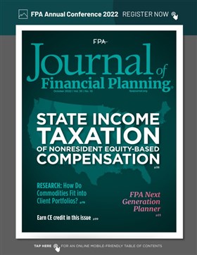 Journal of Financial Planning OPEN SAMPLES and Emails