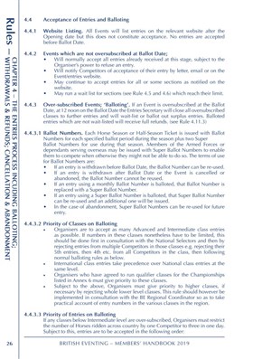 British Eventing Rulebook