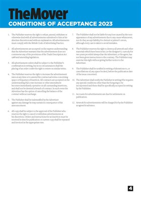 The Mover Advertising Rate Card 2023