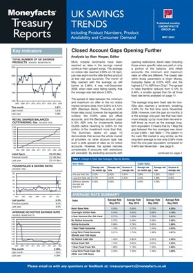 Savings Treasury Report