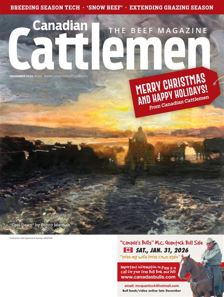 The Beef Magazine for Canadian Farmers - Canadian Cattlemen
