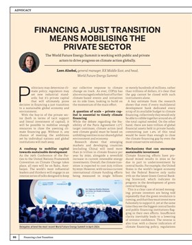 Financing a Just Transition