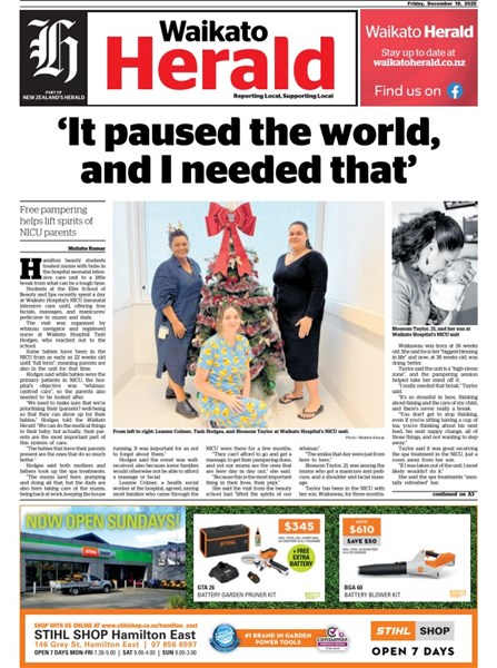 Today’s paper - NZ Herald